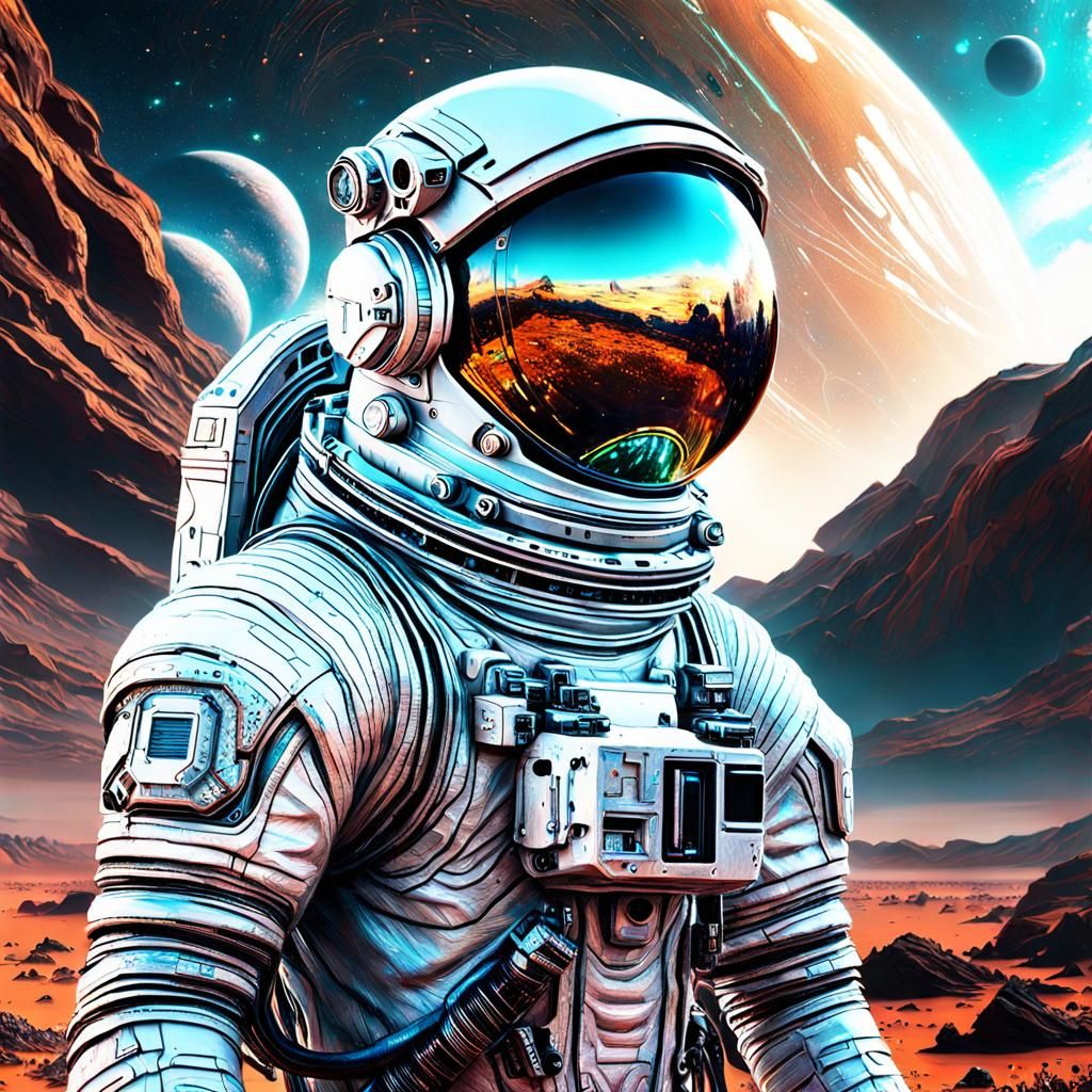 Spaceman - AI Generated Artwork - NightCafe Creator