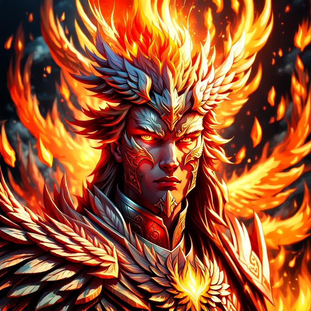 Phoenix King - AI Generated Artwork - NightCafe Creator