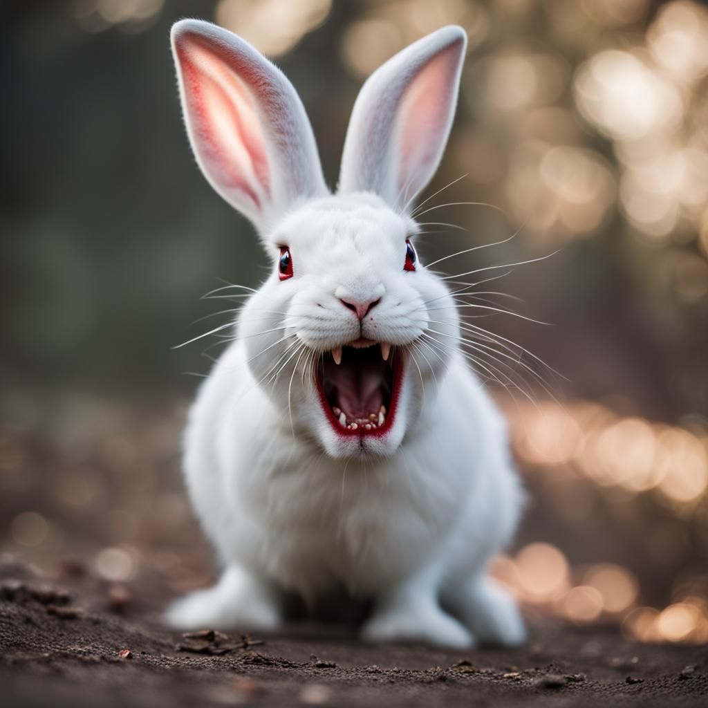 Rabbit of Caerbannog. (Monty python) - AI Generated Artwork - NightCafe ...