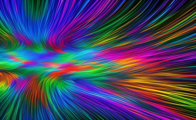 3D, Multi-Colored Art - AI Generated Artwork - NightCafe Creator