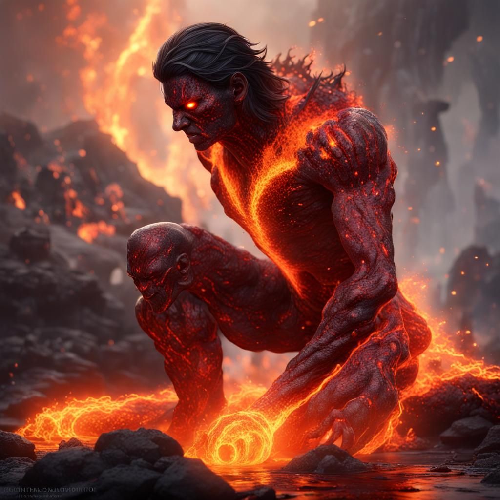 Fire Elemental - AI Generated Artwork - NightCafe Creator