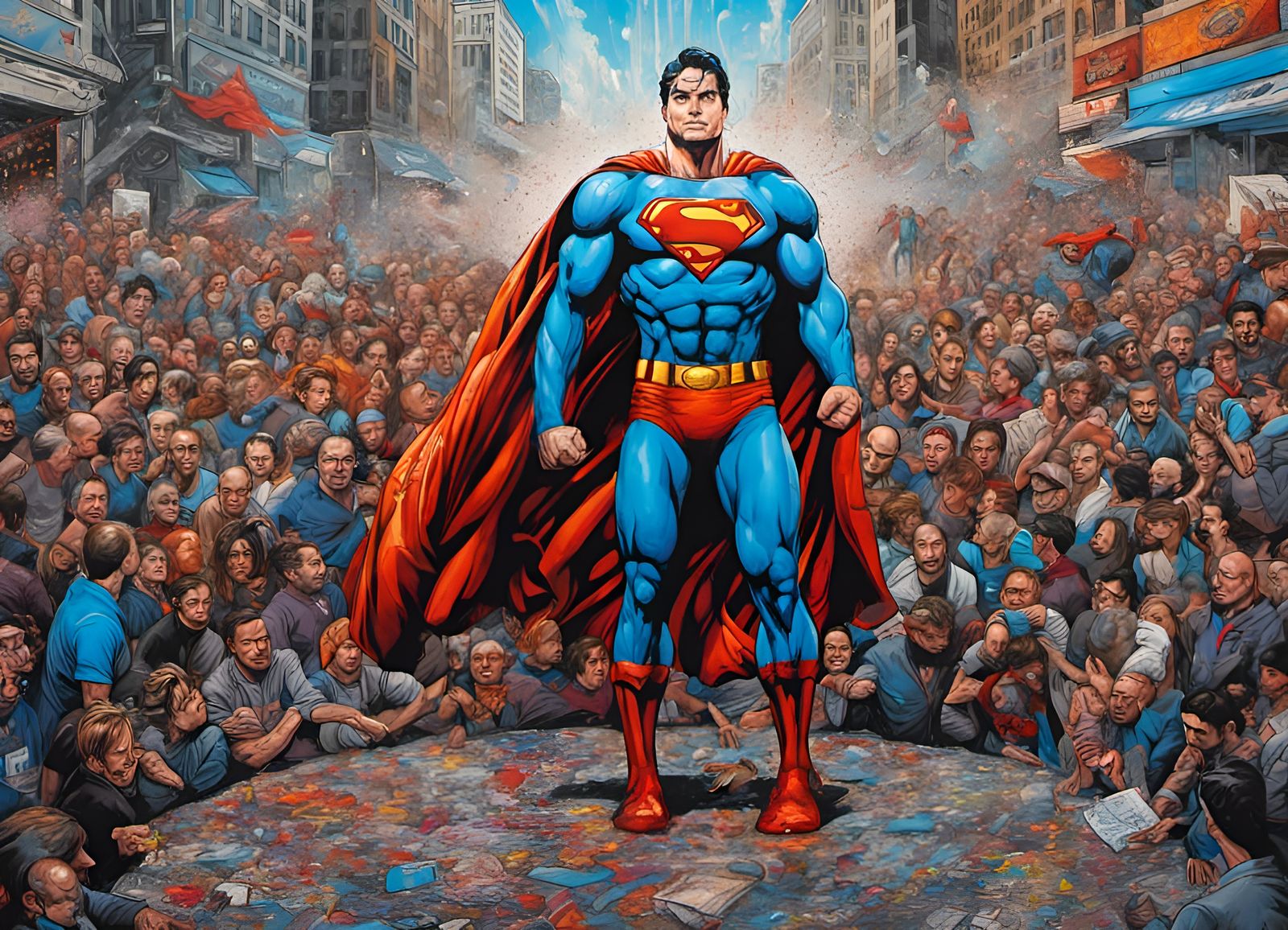 Superman - AI Generated Artwork - NightCafe Creator