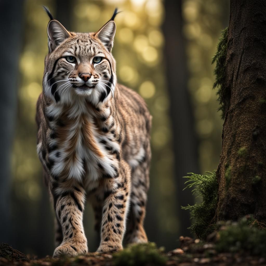 The Beautiful Bobcat 😍 - AI Generated Artwork - NightCafe Creator