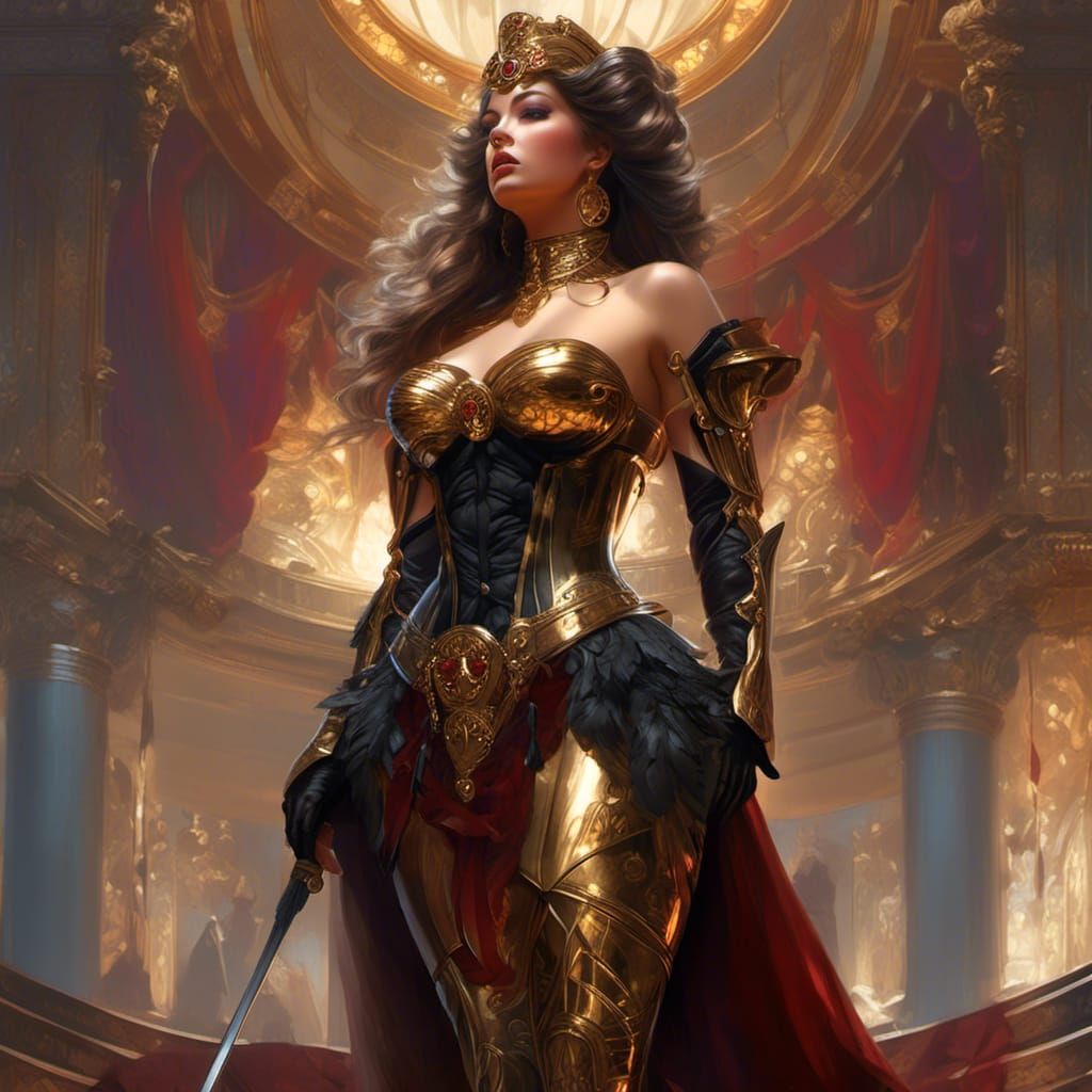 Burlesque - AI Generated Artwork - NightCafe Creator