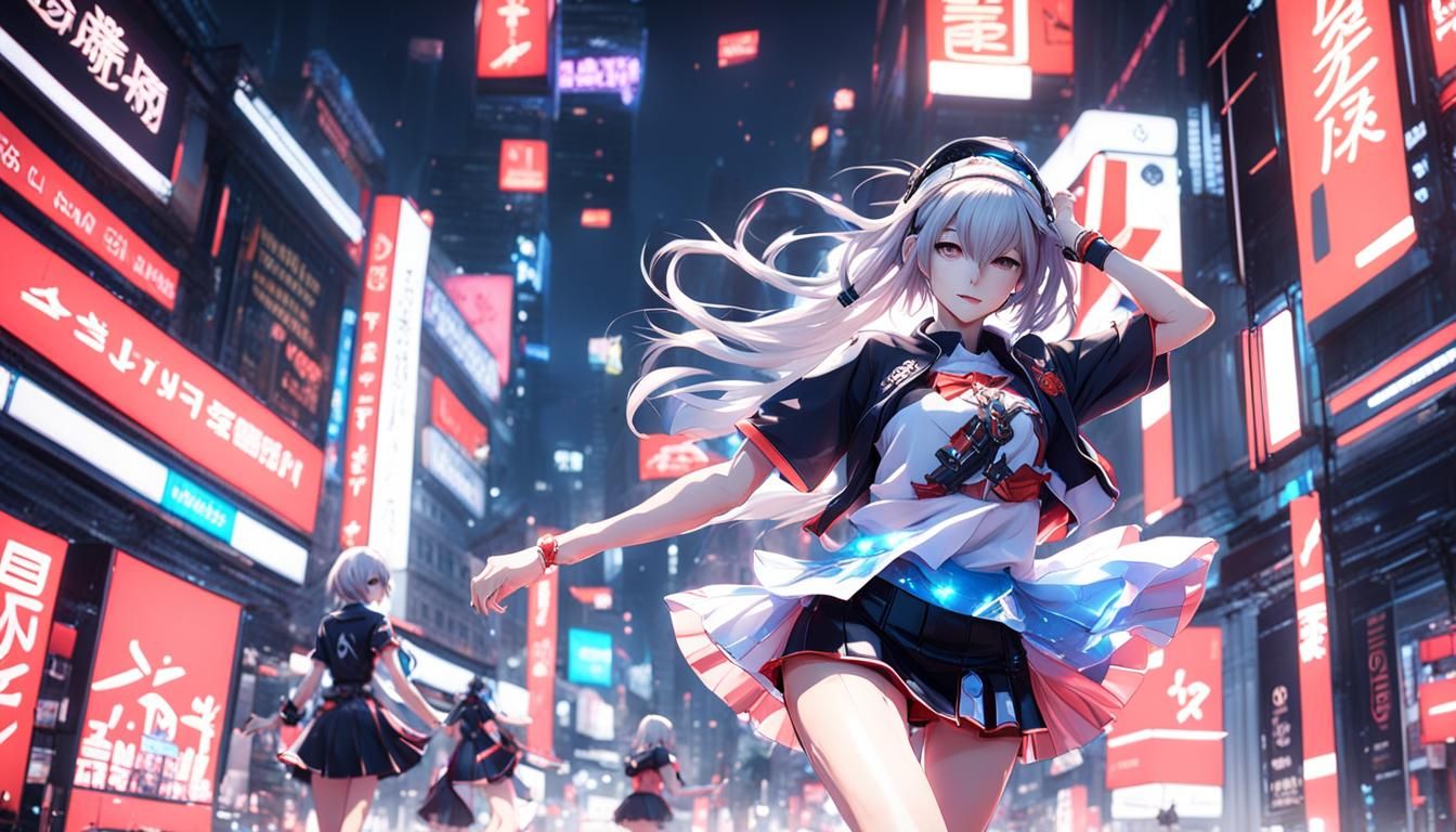 tokyo night - AI Generated Artwork - NightCafe Creator