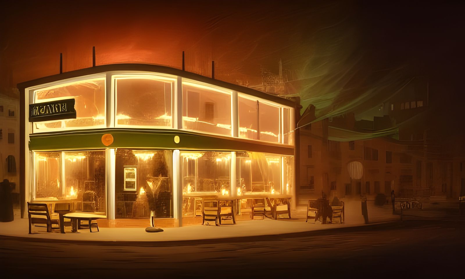 A night cafe - AI Generated Artwork - NightCafe Creator