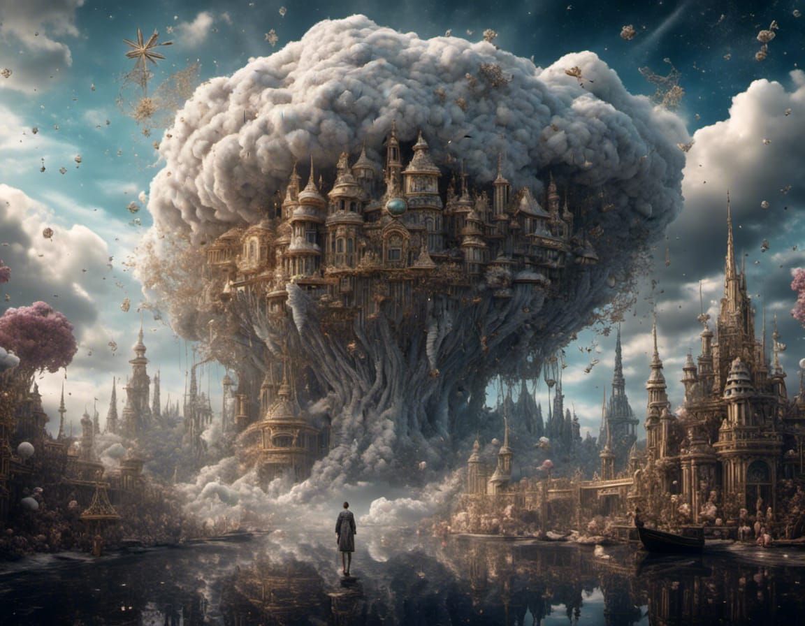 cloud elemental - AI Generated Artwork - NightCafe Creator