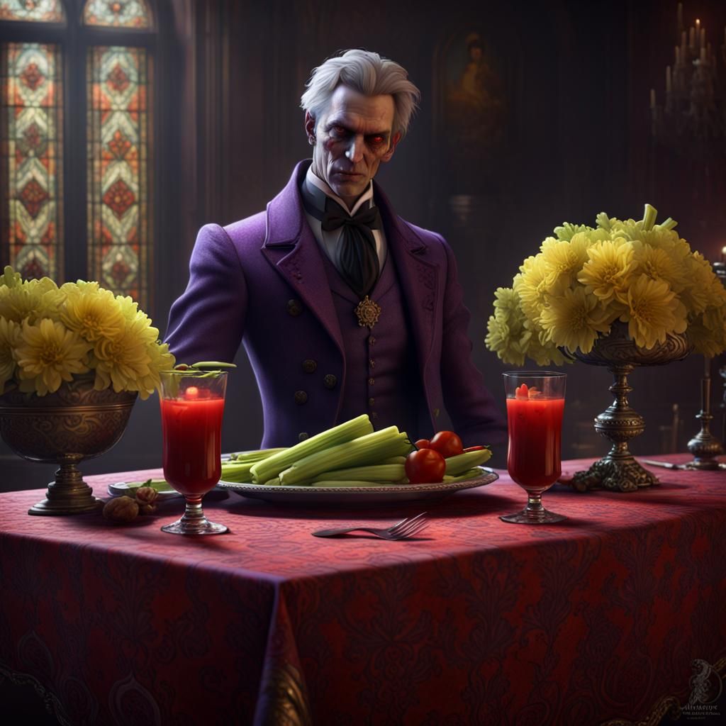 Vampire: "Care for a Bloody Mary?" - AI Generated Artwork - NightCafe ...