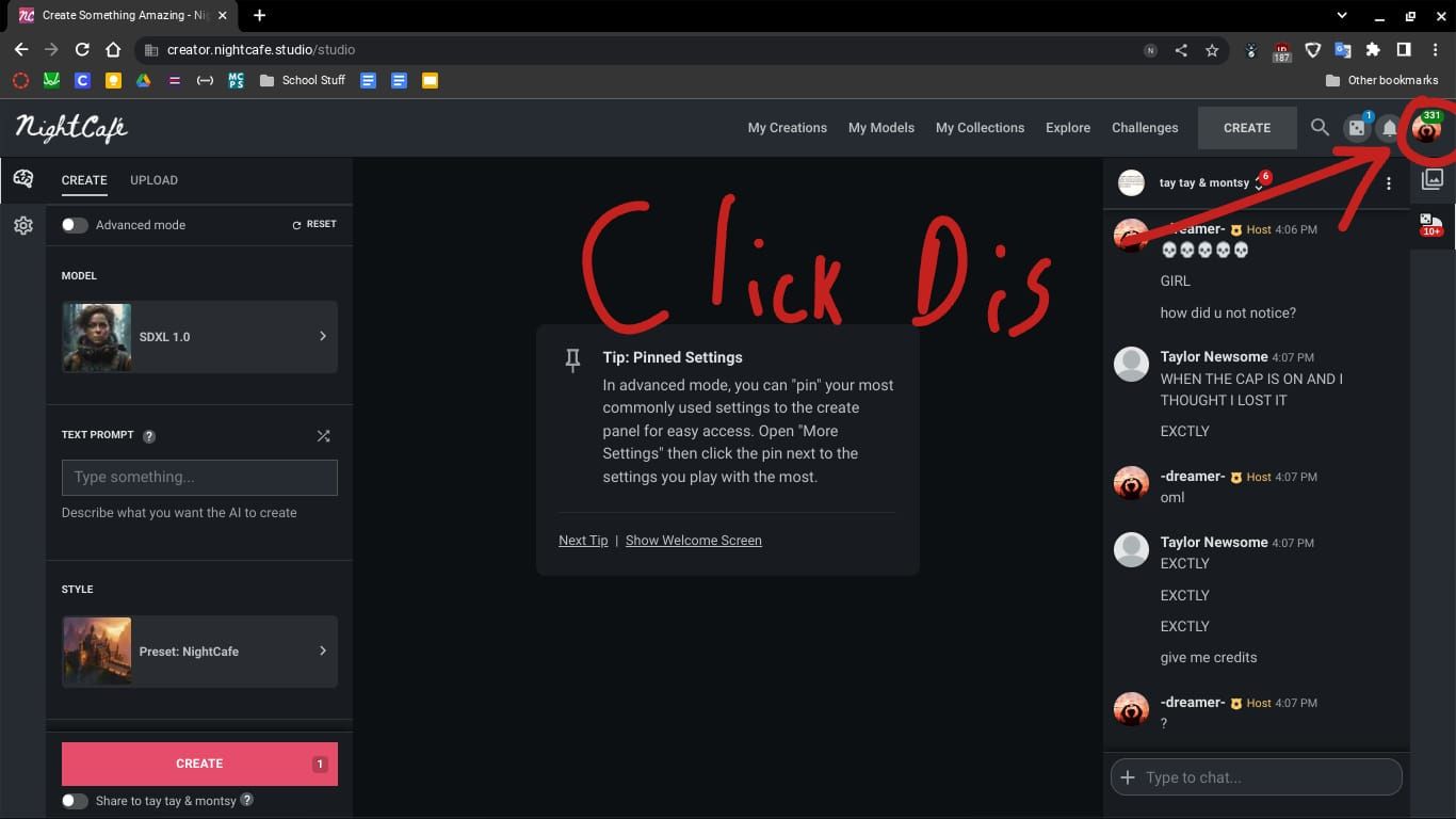 tutorial for tay tay - AI Generated Artwork - NightCafe Creator