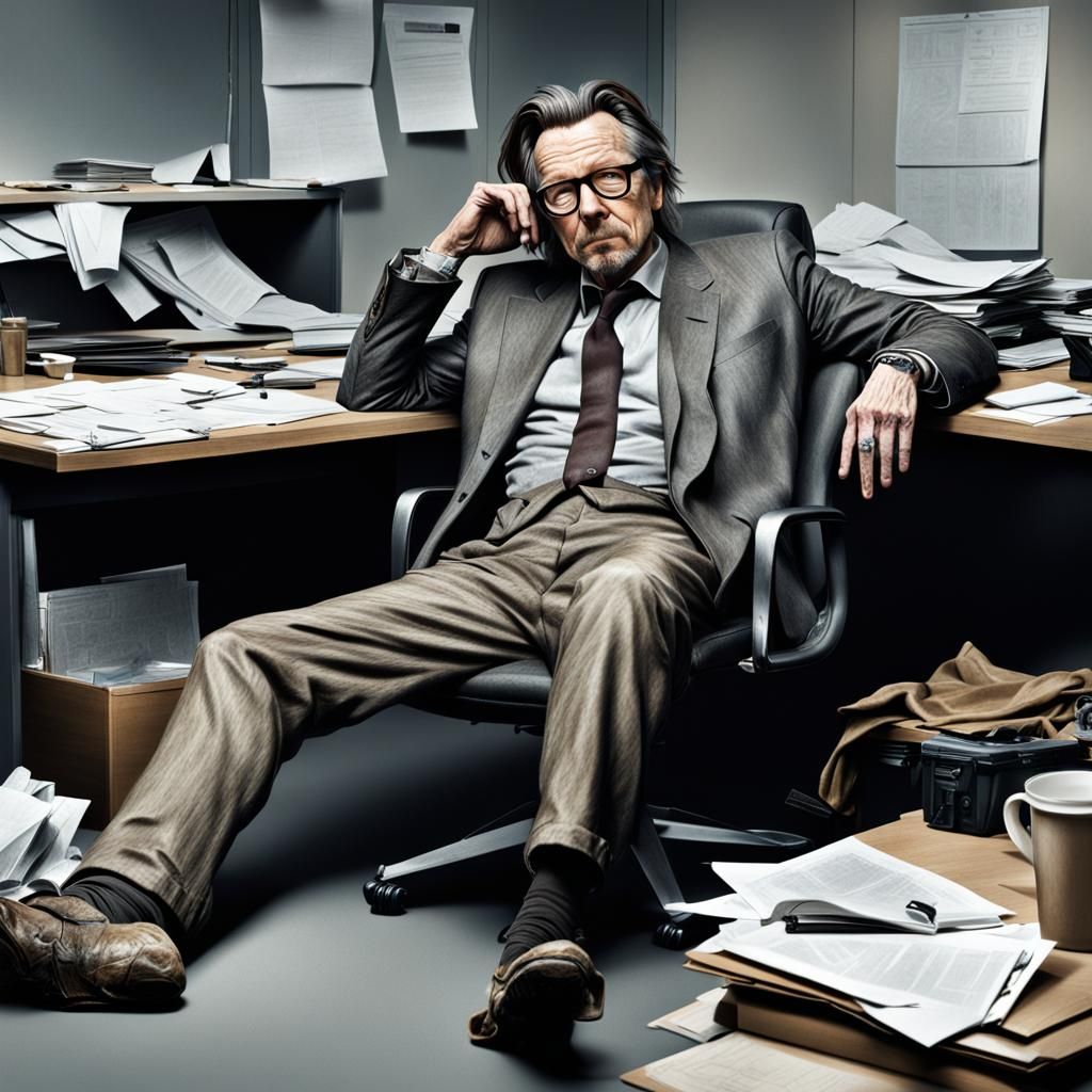 Gary Oldman as Jackson Lamb from Slow Horses - AI Generated Artwork ...