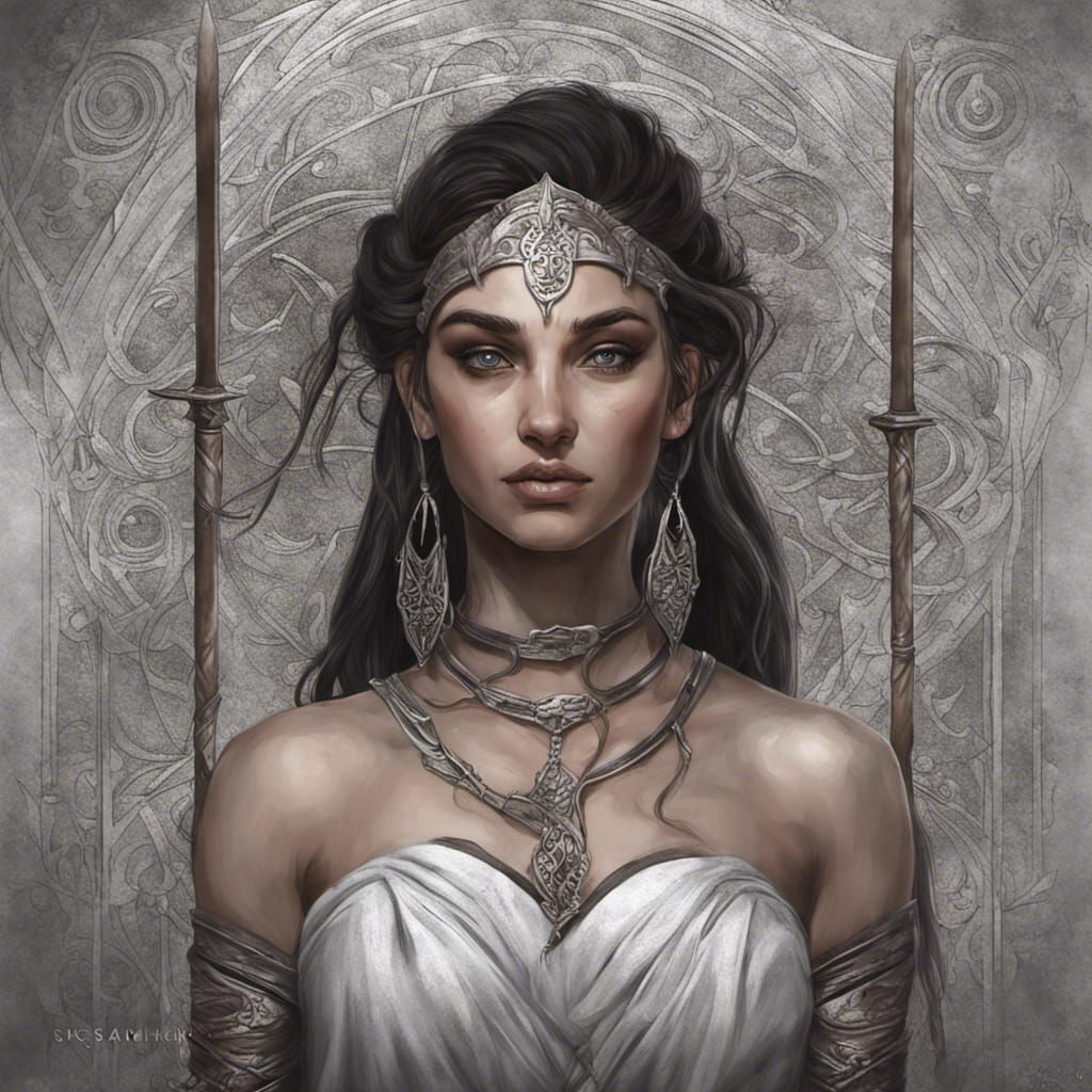 Jasnah Kholin Inspired by "The Way of Kings" by Brandon Sanderson - AI ...