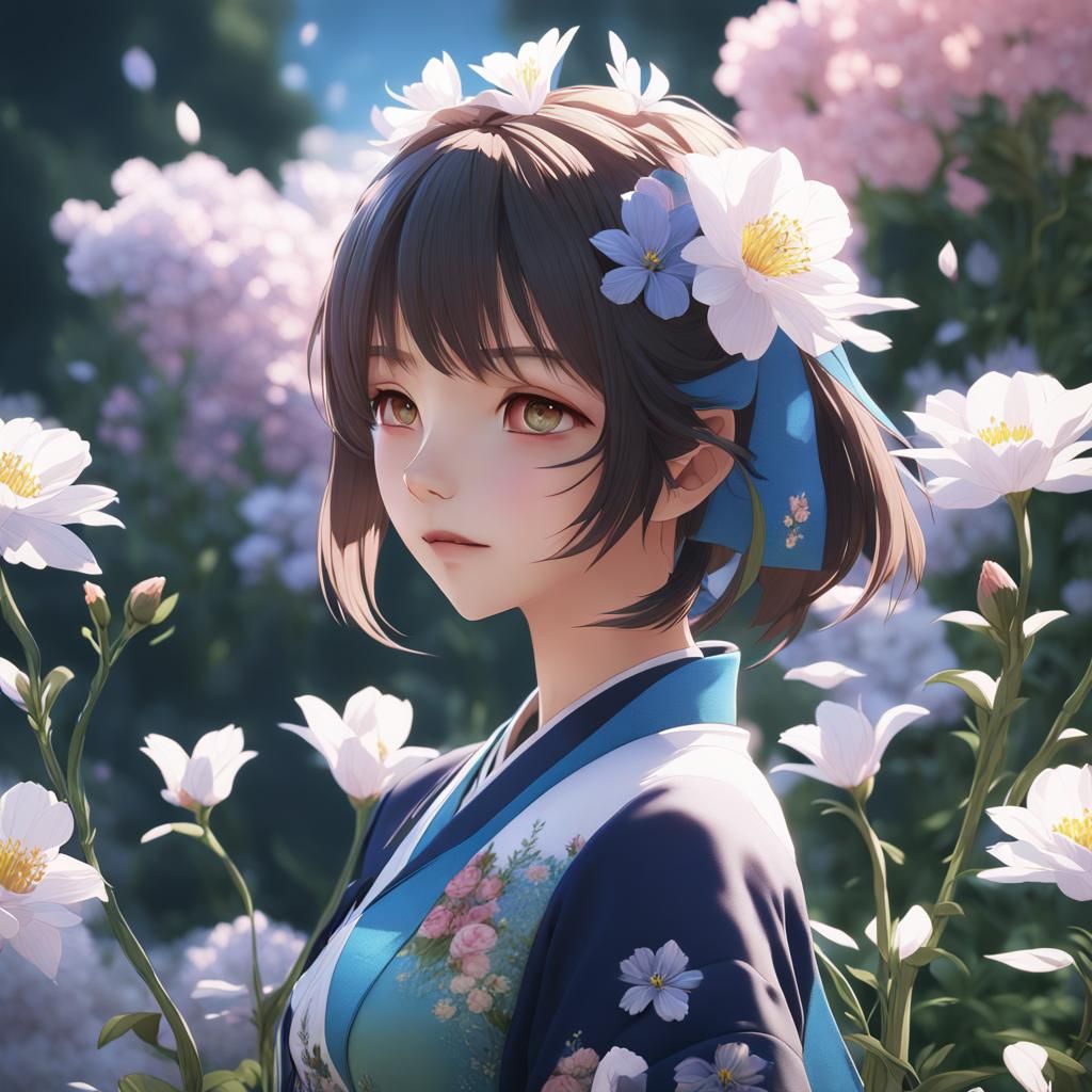 Flowers in bloom - AI Generated Artwork - NightCafe Creator