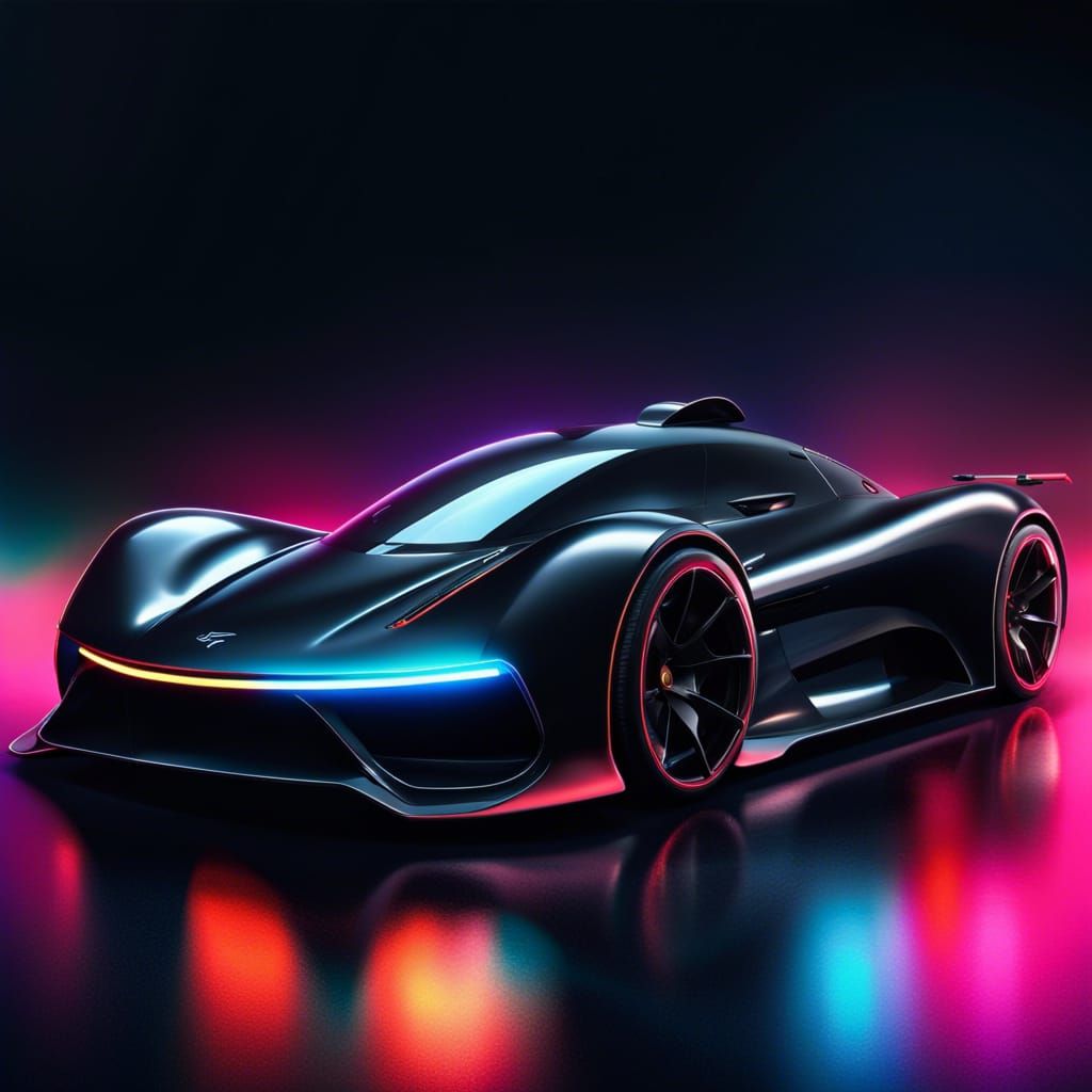 Future Hyper Car - AI Generated Artwork - NightCafe Creator