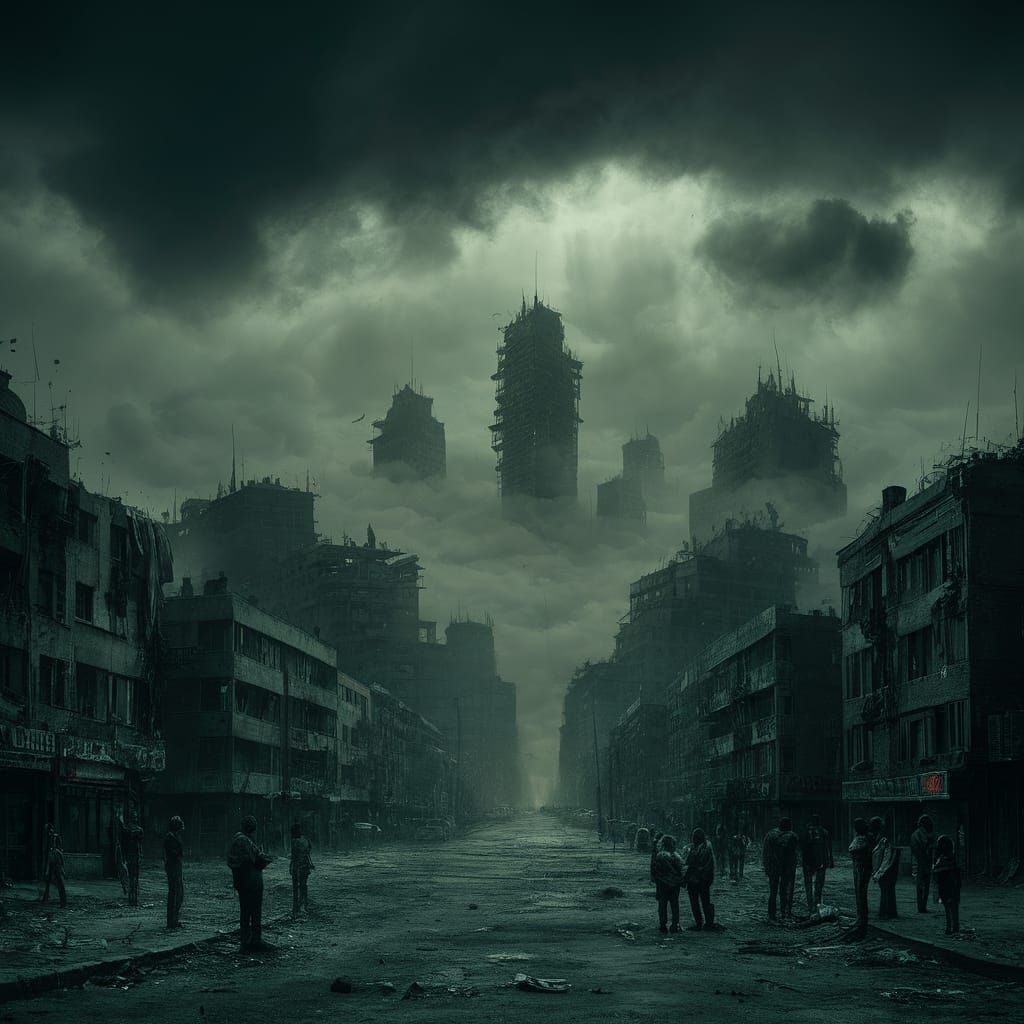 Dystopia (Ideogram Edition) - AI Generated Artwork - NightCafe Creator