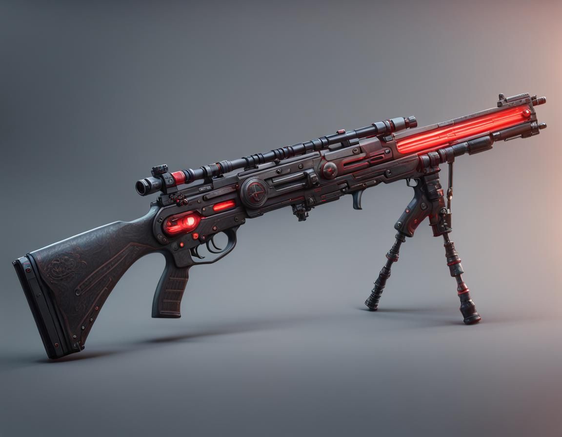 Heat-Coil Rifle - AI Generated Artwork - NightCafe Creator
