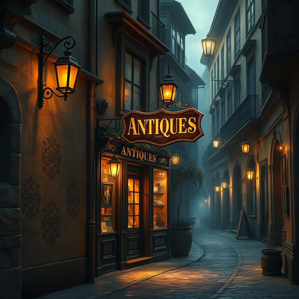 small antique shop - small antique shop