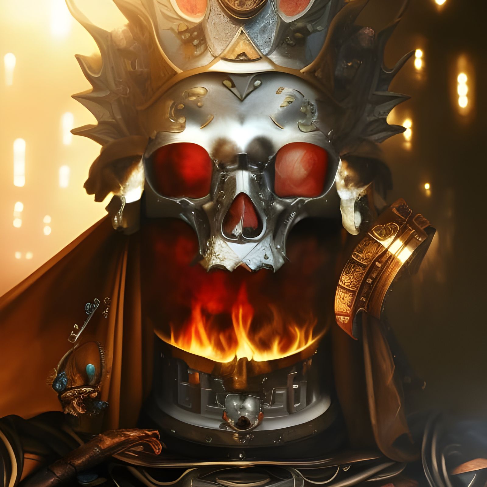 The Grim Reaper King - AI Generated Artwork - NightCafe Creator