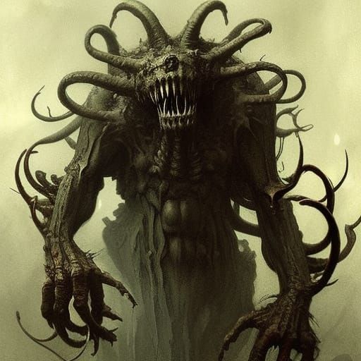 The Darkness Monster - AI Generated Artwork - NightCafe Creator