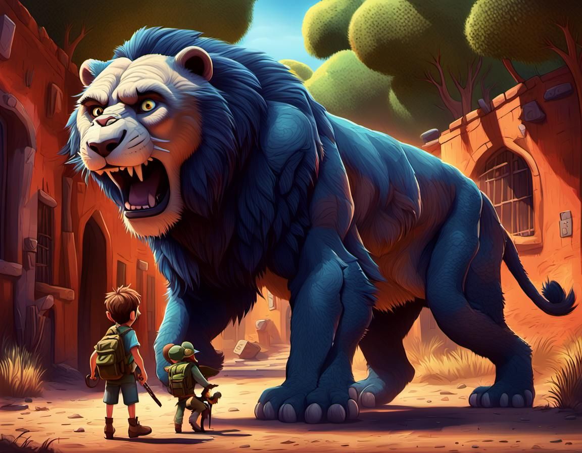 The hunter hunted - AI Generated Artwork - NightCafe Creator