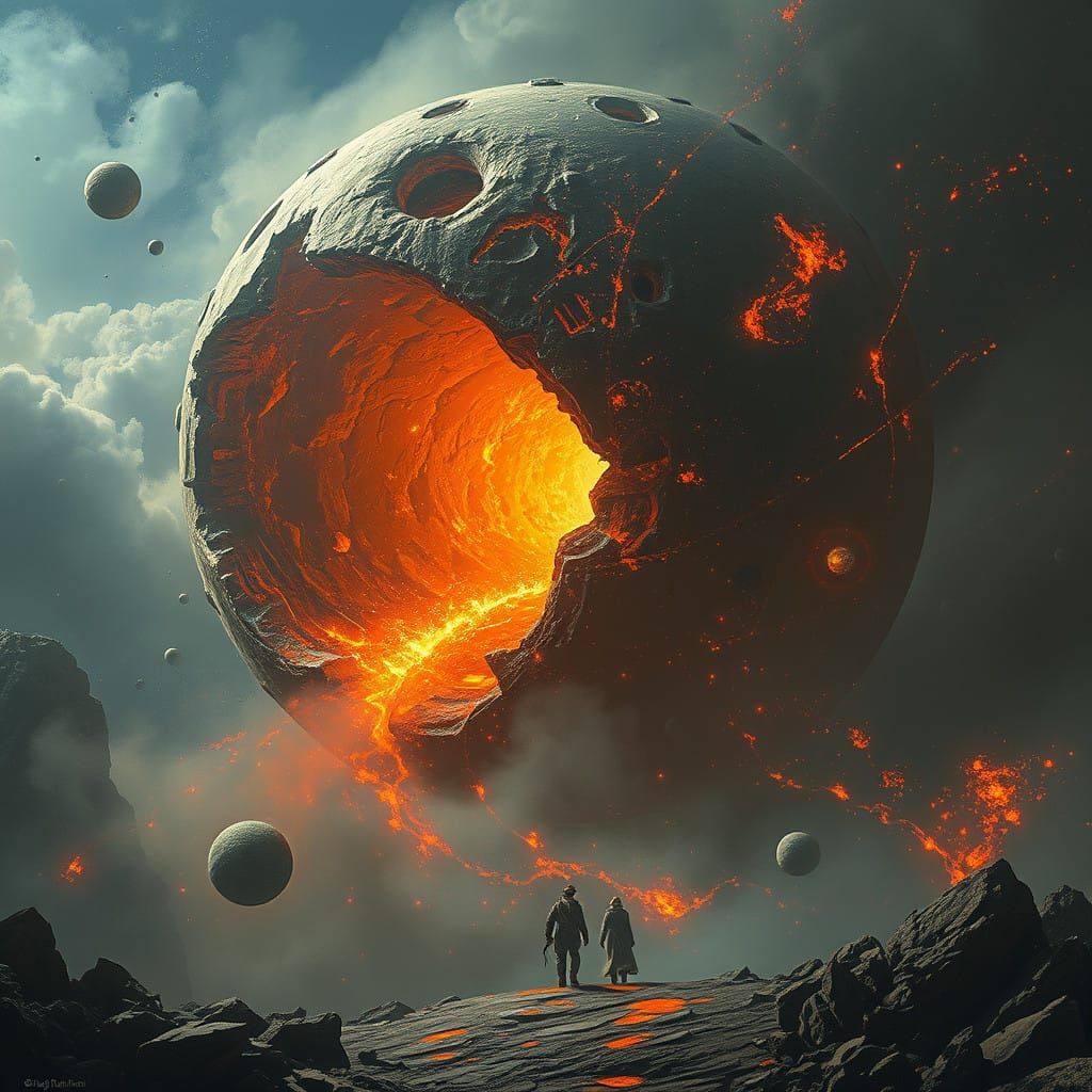 Typed pac-man eating earth - Giant Pac-Man Consumes the Eart...