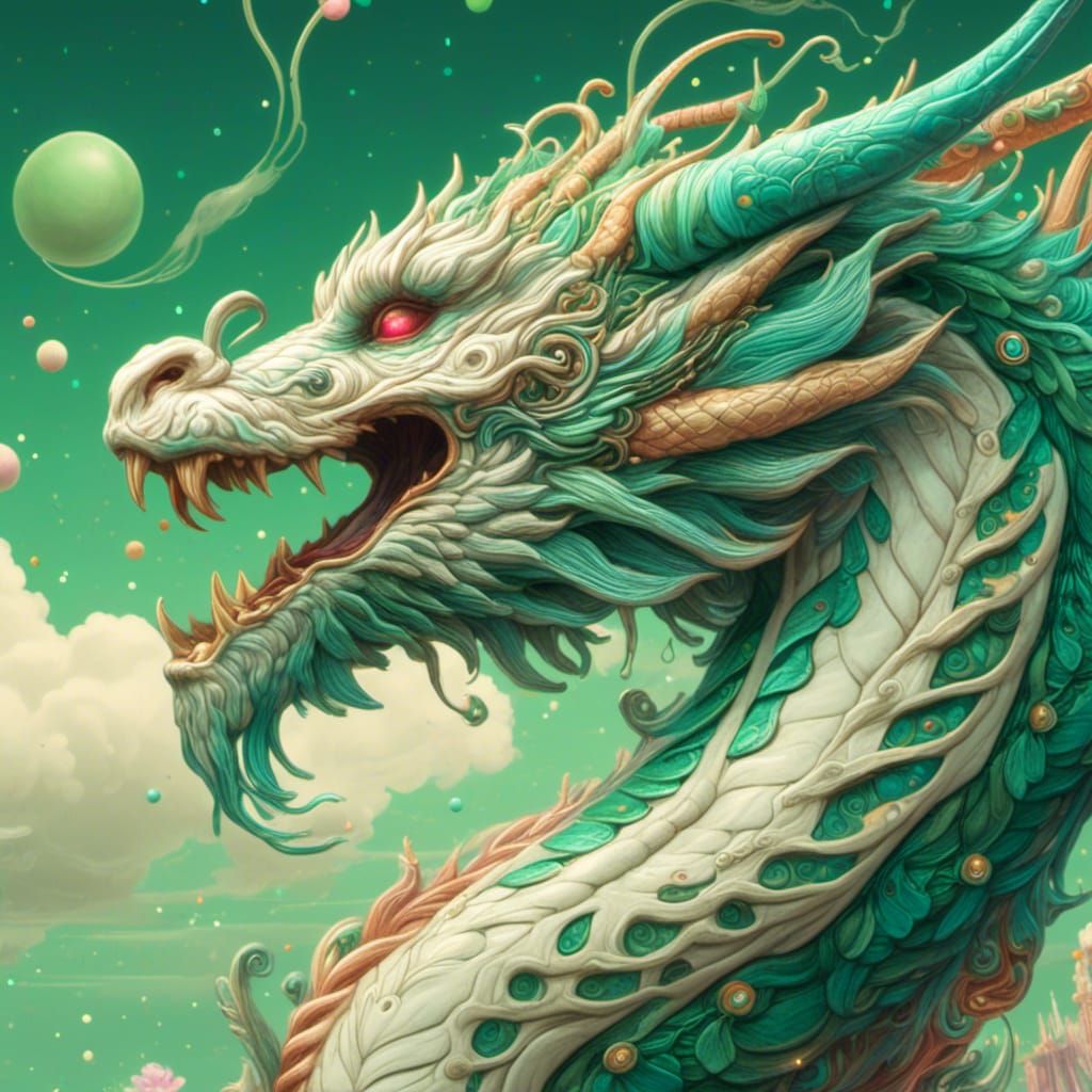 Alien Dragon - AI Generated Artwork - NightCafe Creator