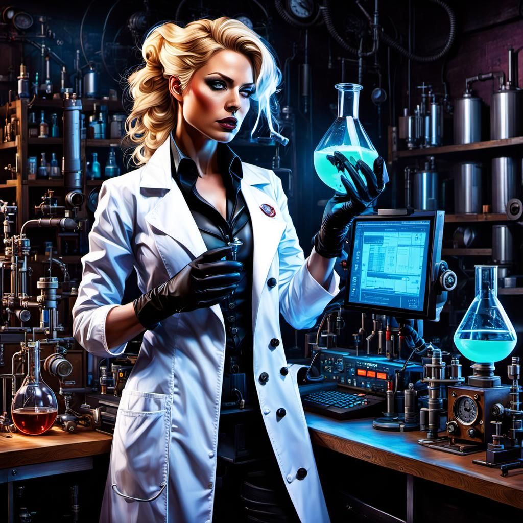 Science! - AI Generated Artwork - NightCafe Creator