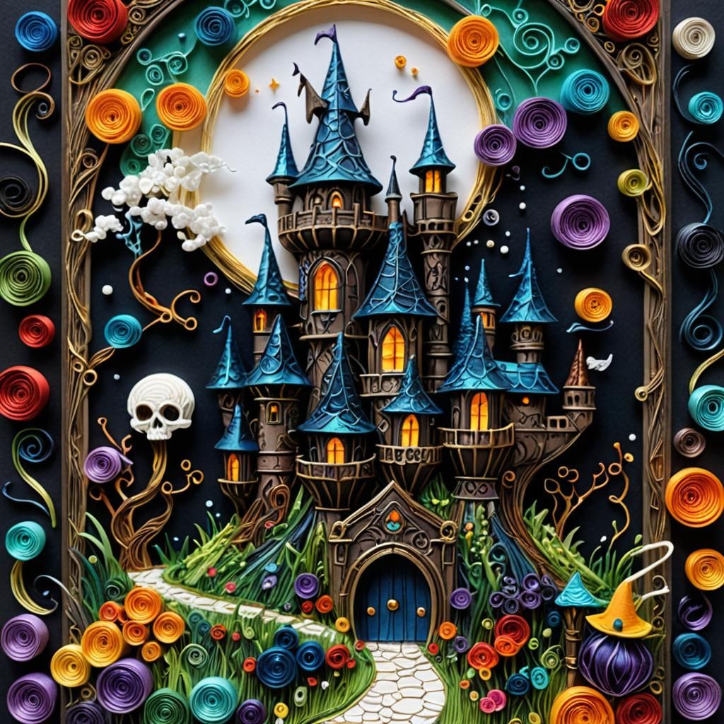 Wizard Castle - AI Generated Artwork - NightCafe Creator