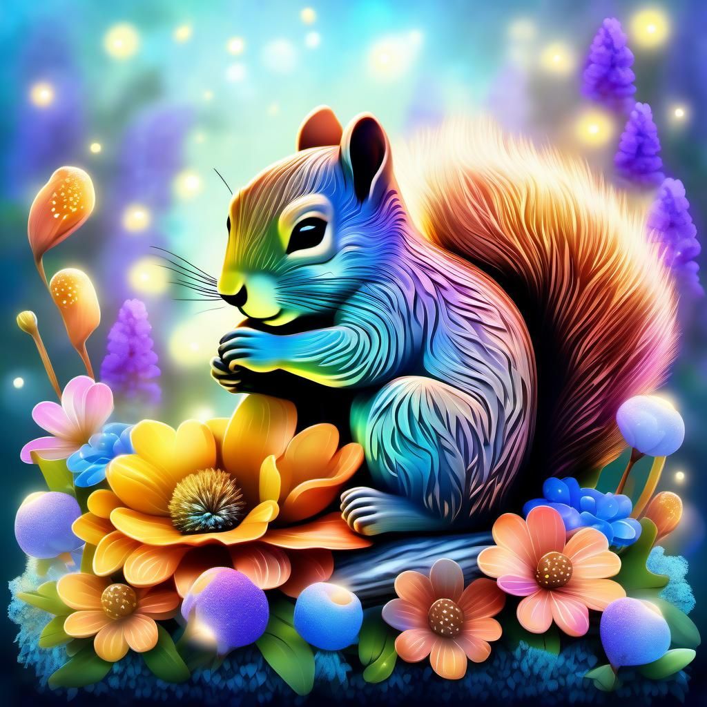 SQUIRREL 1 - AI Generated Artwork - NightCafe Creator