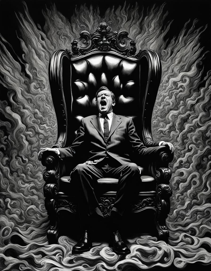 Screaming manager - AI Generated Artwork - NightCafe Creator