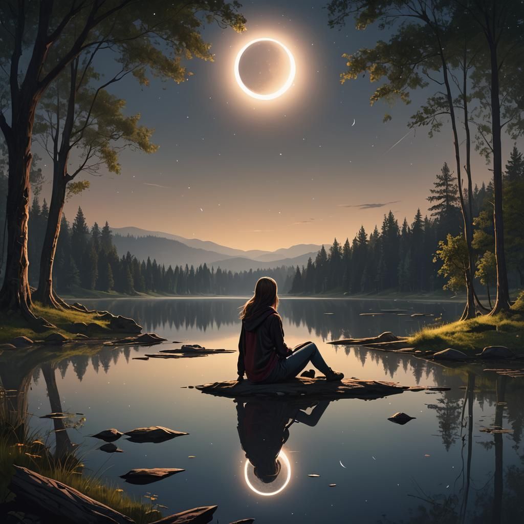 eclipse - AI Generated Artwork - NightCafe Creator