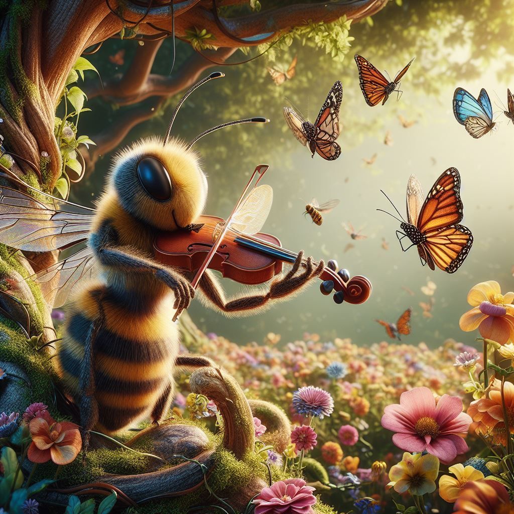 Pollinator Insects - AI Generated Artwork - NightCafe Creator