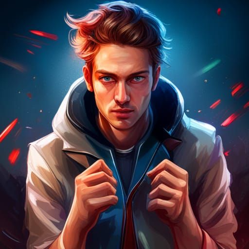 esports player - AI Generated Artwork - NightCafe Creator