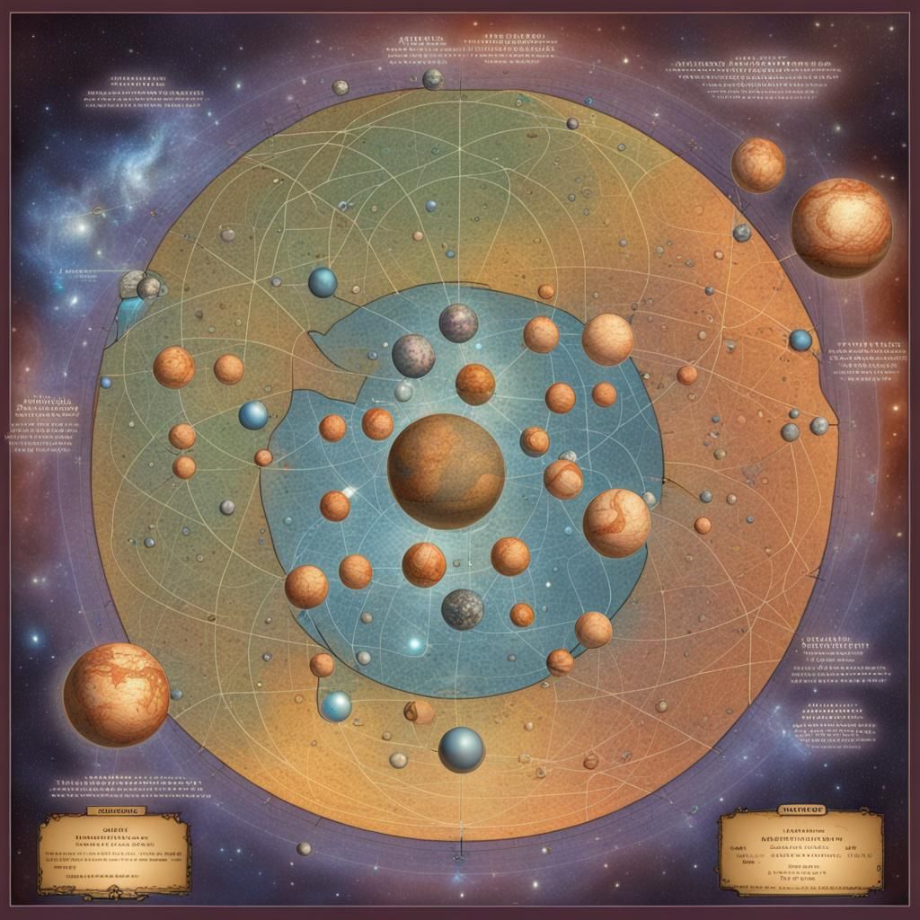 Multiverse Map - Cosmic Atlas of Infinite Realities