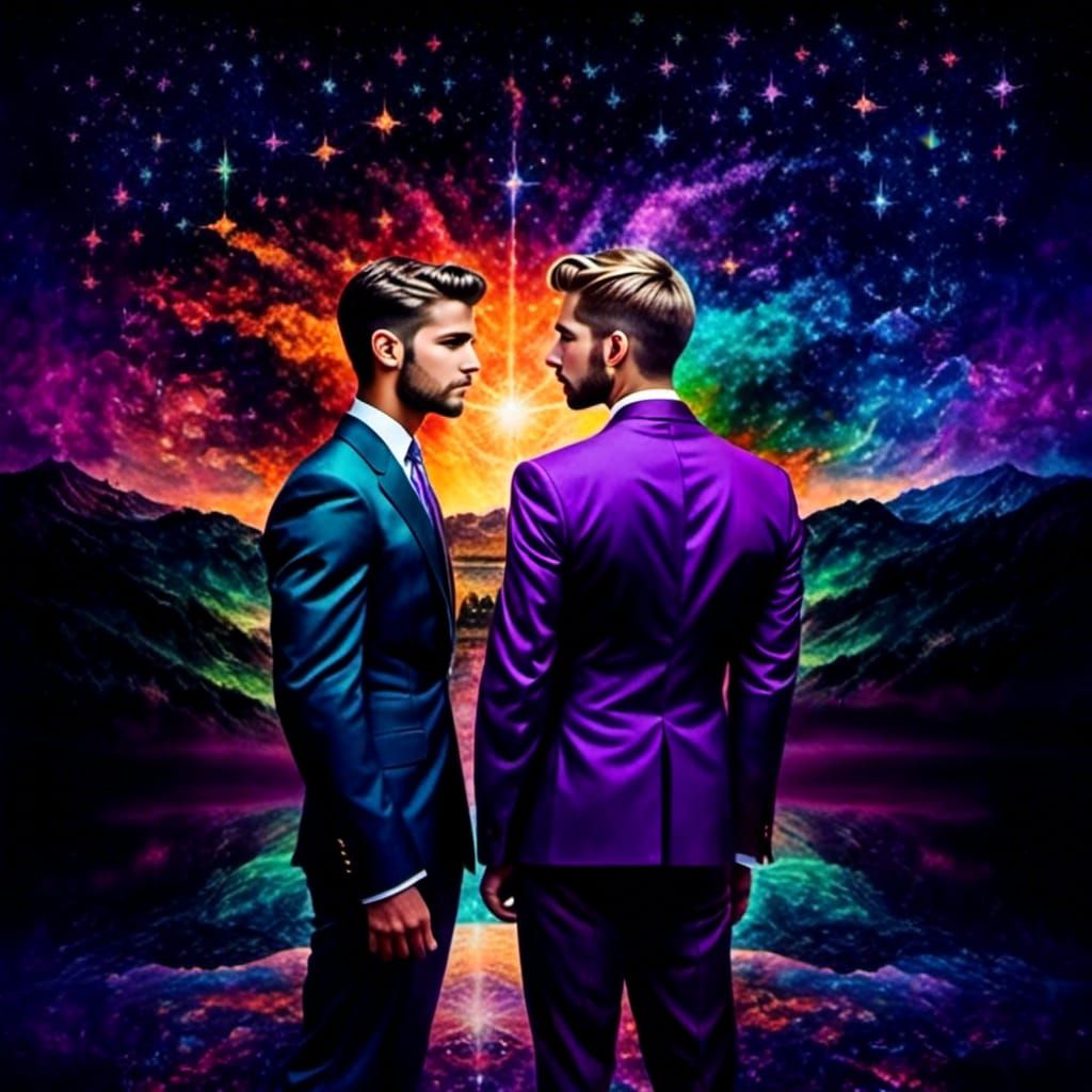 The sparkles in your eyes when I look at you! - AI Generated Artwork ...