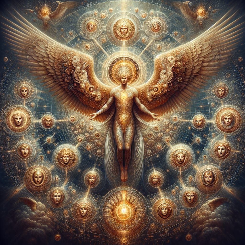 A Typical Angel - AI Generated Artwork - NightCafe Creator