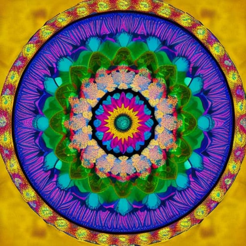 mandala - AI Generated Artwork - NightCafe Creator