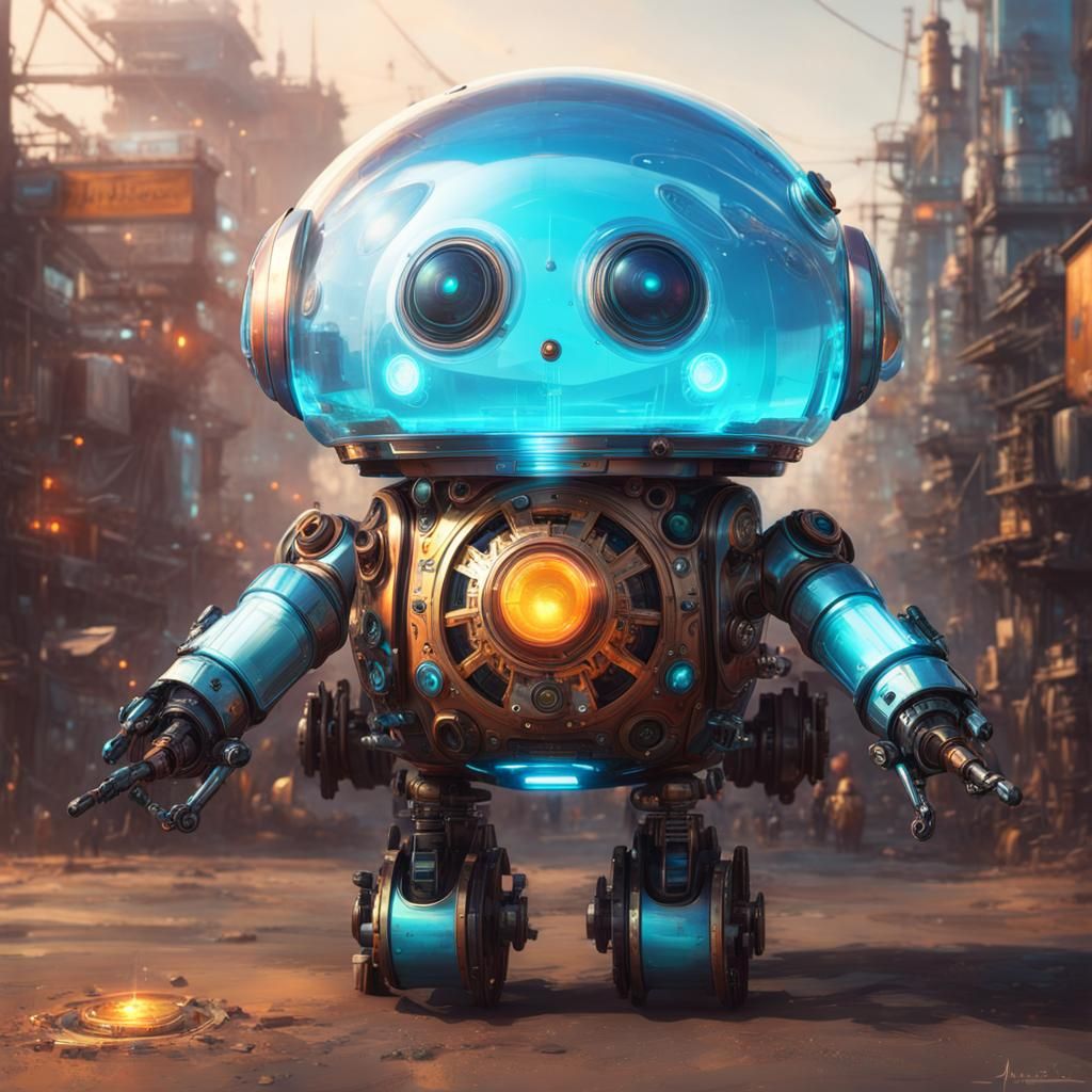 Holobot - AI Generated Artwork - NightCafe Creator