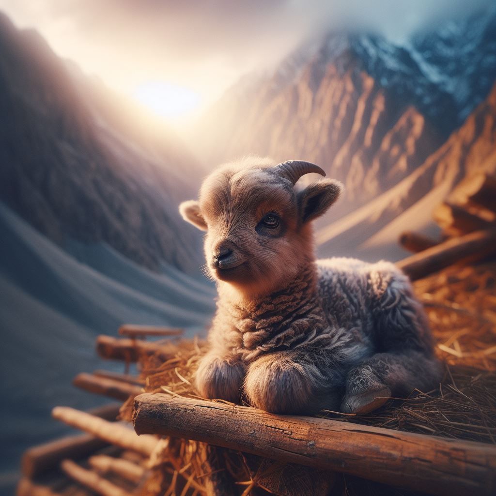 Baby Ram - AI Generated Artwork - NightCafe Creator