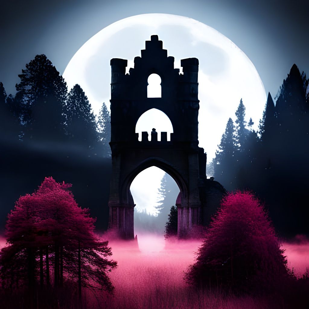 Moon Gate - AI Generated Artwork - NightCafe Creator