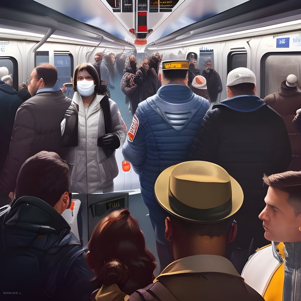 New York Subway III - AI Generated Artwork - NightCafe Creator