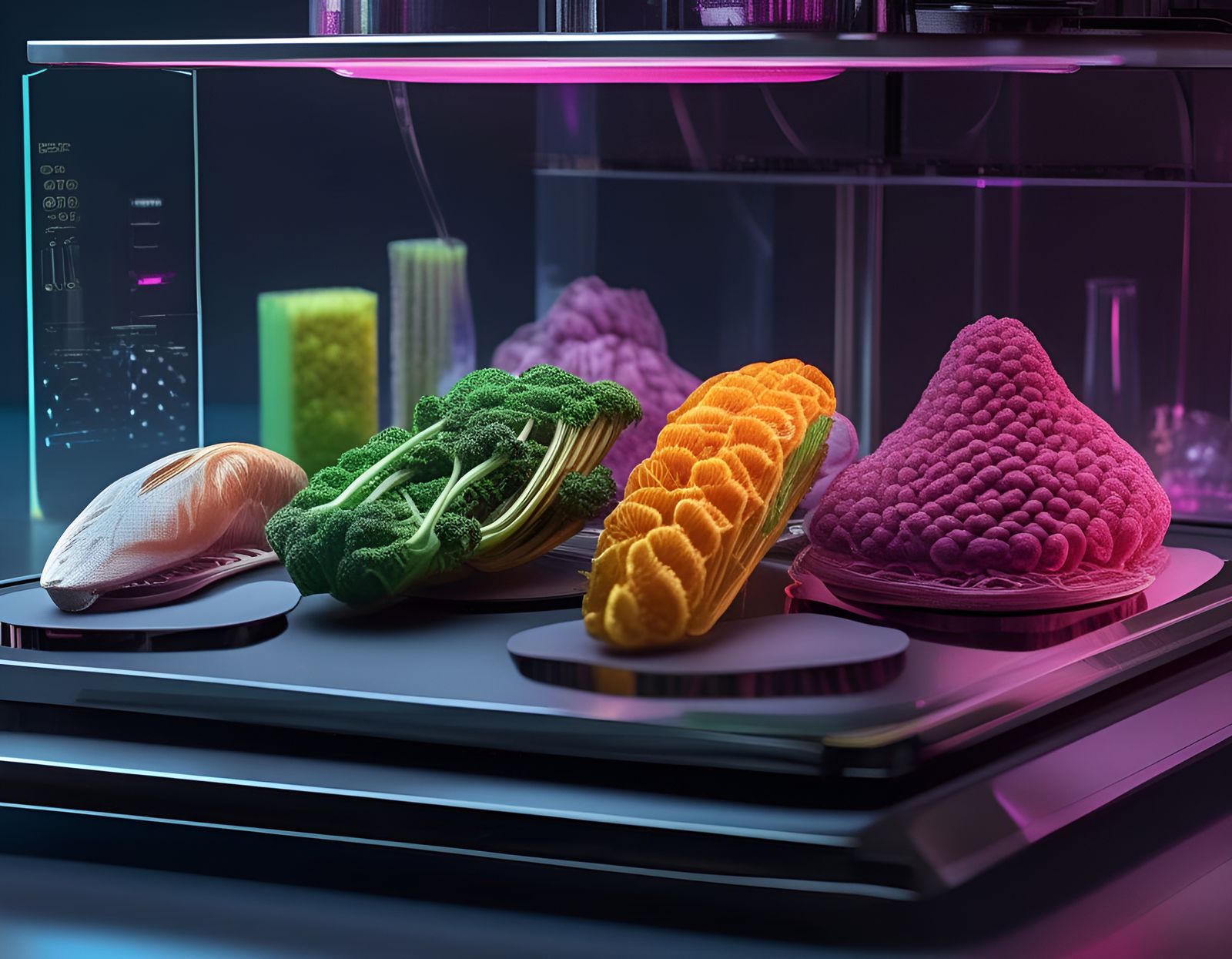 The future of food research and development - AI Generated Artwork ...