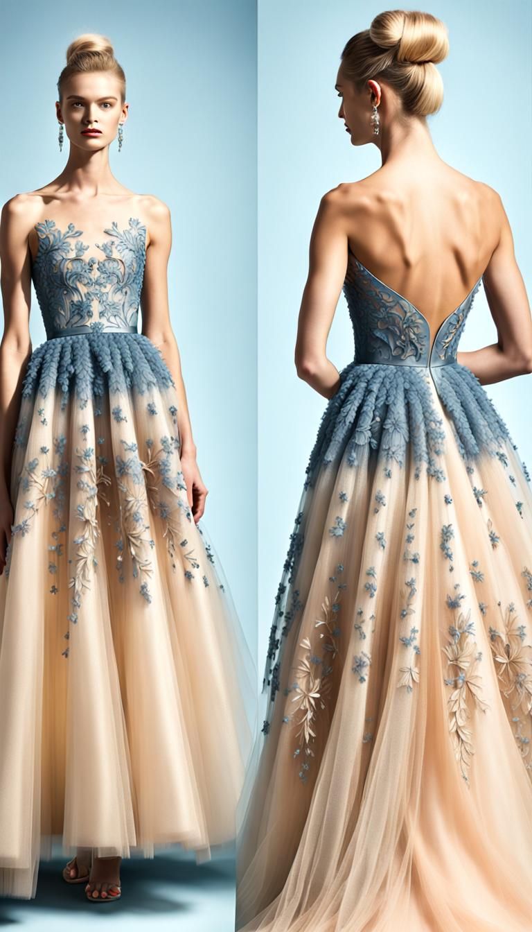 Tulle Dress! - AI Generated Artwork - NightCafe Creator