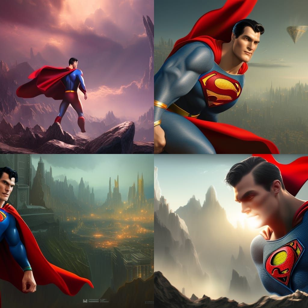 superman - AI Generated Artwork - NightCafe Creator