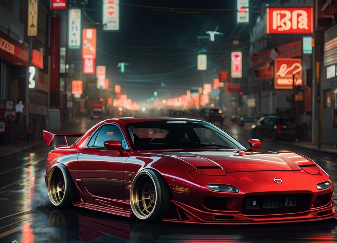 RX7 - AI Generated Artwork - NightCafe Creator