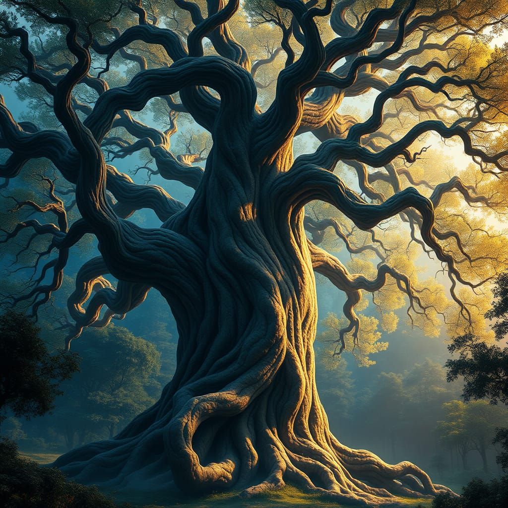 In nature, nothing is perfect and everything is perfect. Trees can be ...