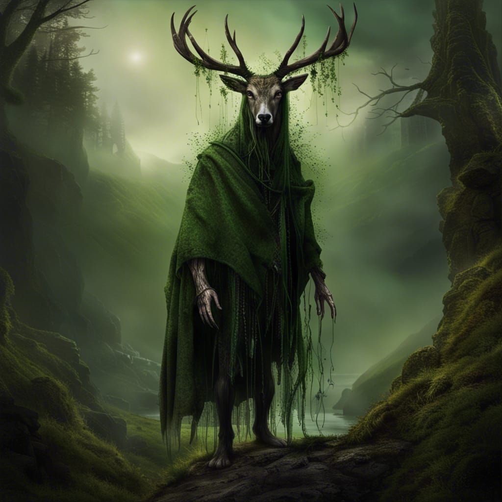 The Deerman - AI Generated Artwork - NightCafe Creator