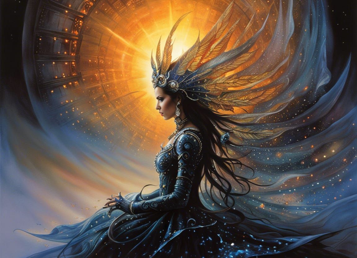 Sunset Spirit - AI Generated Artwork - NightCafe Creator