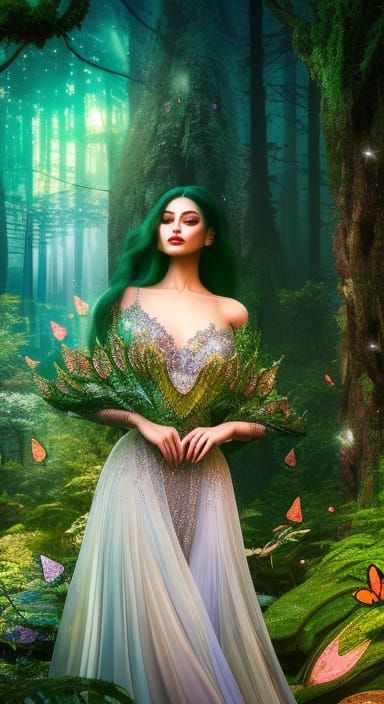 Enchanted forest #2 - AI Generated Artwork - NightCafe Creator