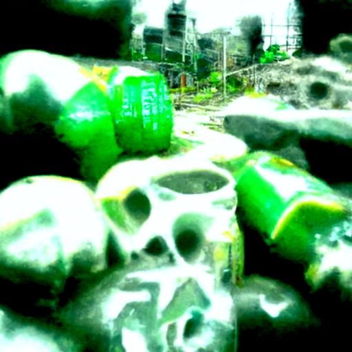 radioactive waste - AI Generated Artwork - NightCafe Creator