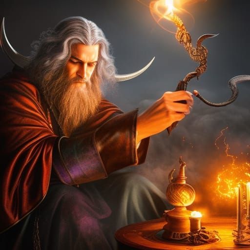 wizard - AI Generated Artwork - NightCafe Creator